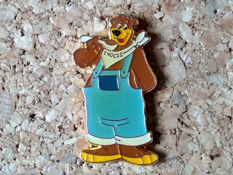 Vintage Kellogg's Cereal Mascots Pins: Chocos Bear Loopy | Etsy
