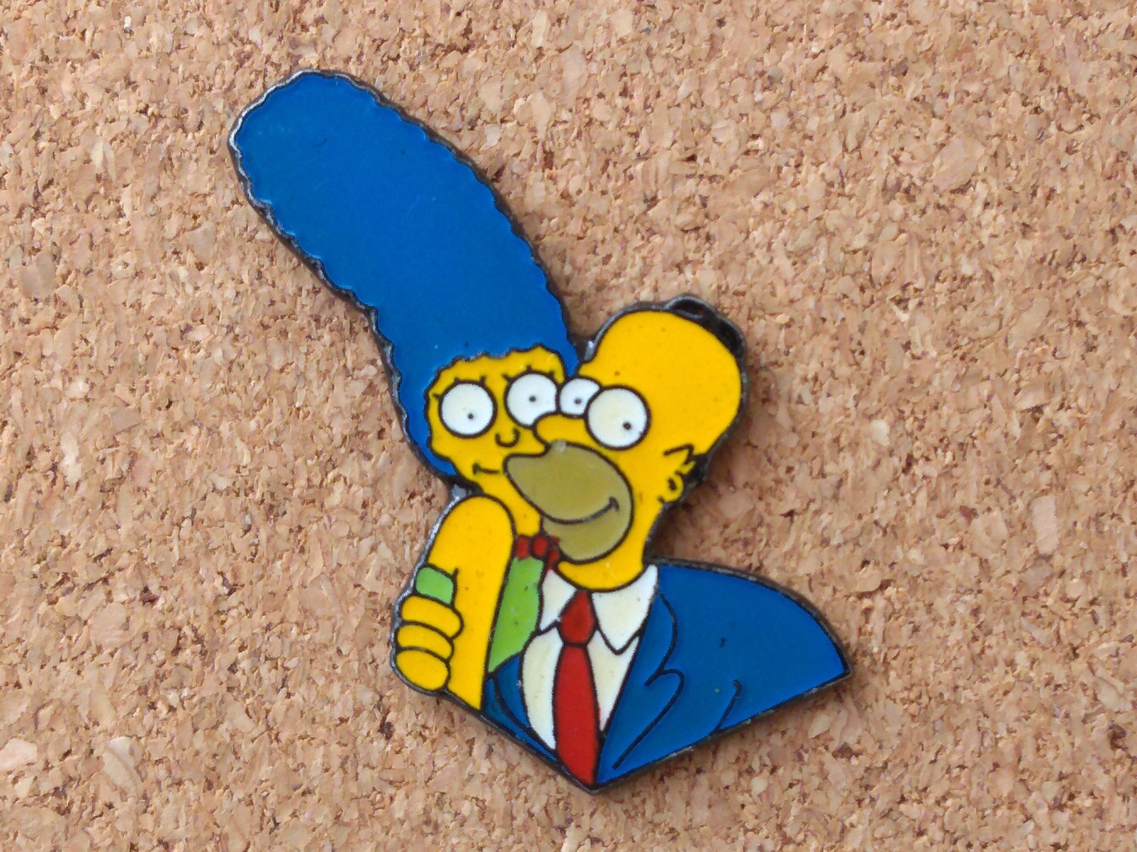 Vintage the Simpsons Homer & Marge Simpson Pins: | Etsy
