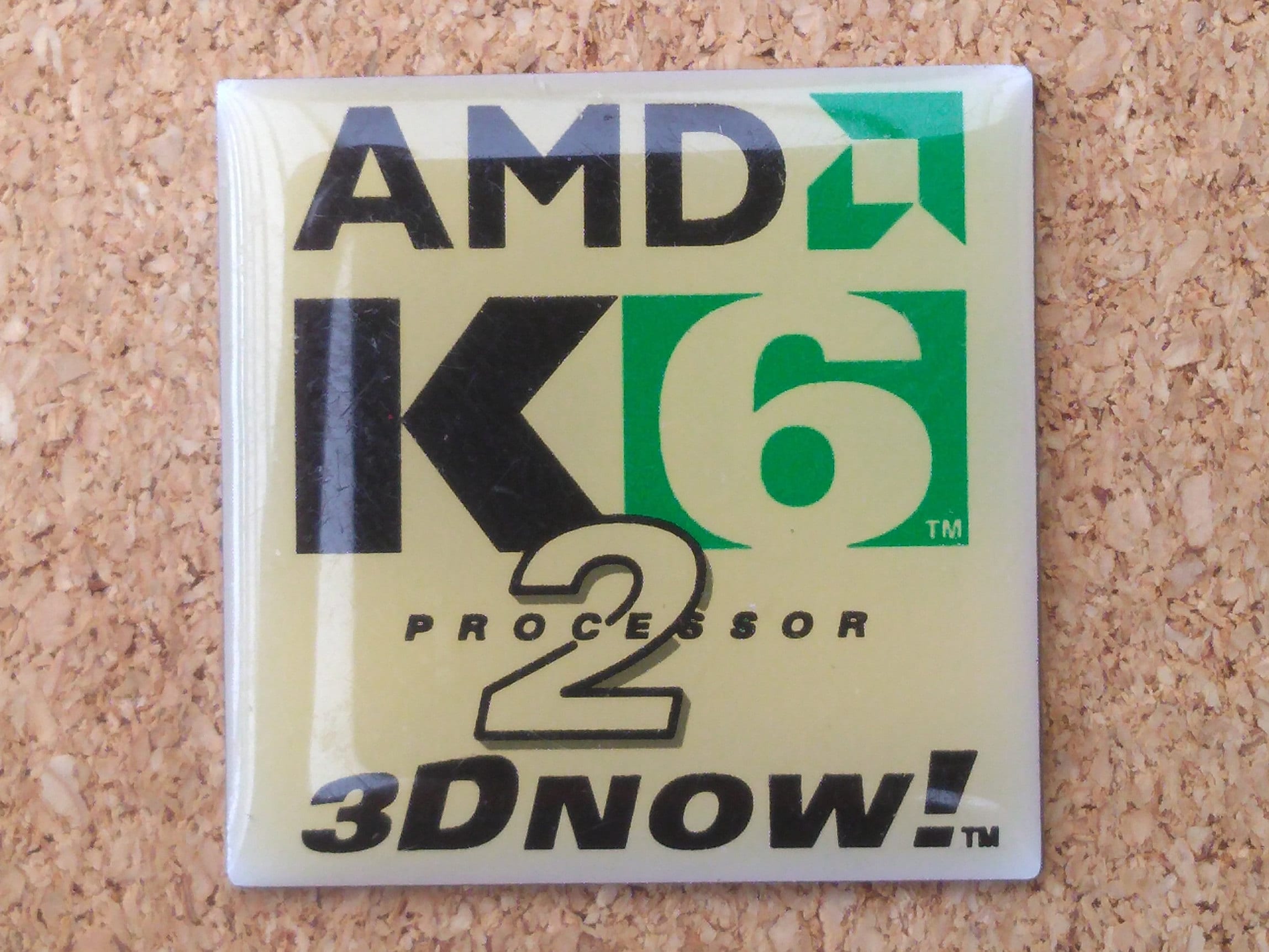 Vintage AMD Pins: AMD Processors AMD K6 & K6 2 Enamel Pins - Etsy