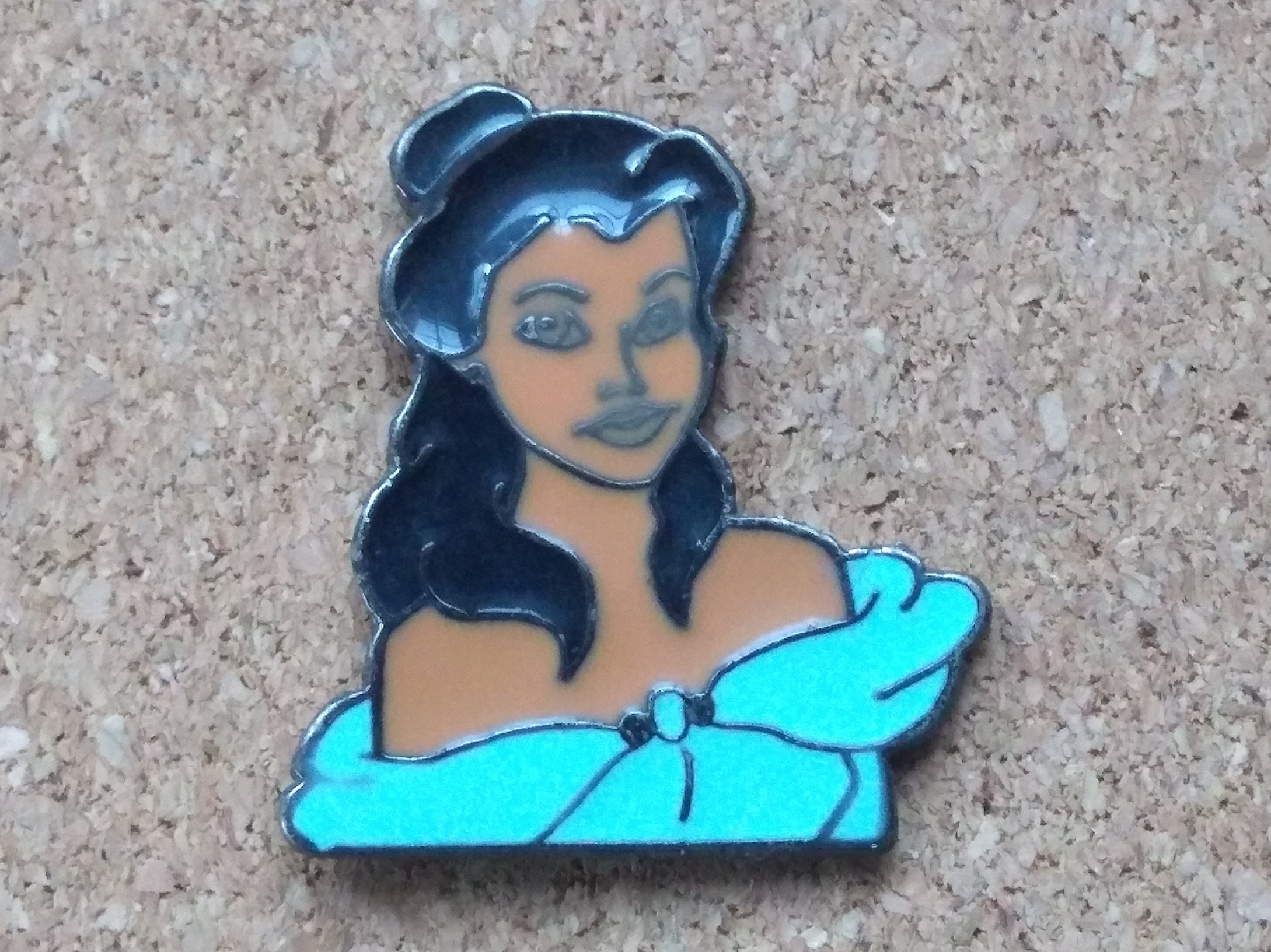 Vintage Disney Beauty and the Beast Pins: Belle in Dress the | Etsy