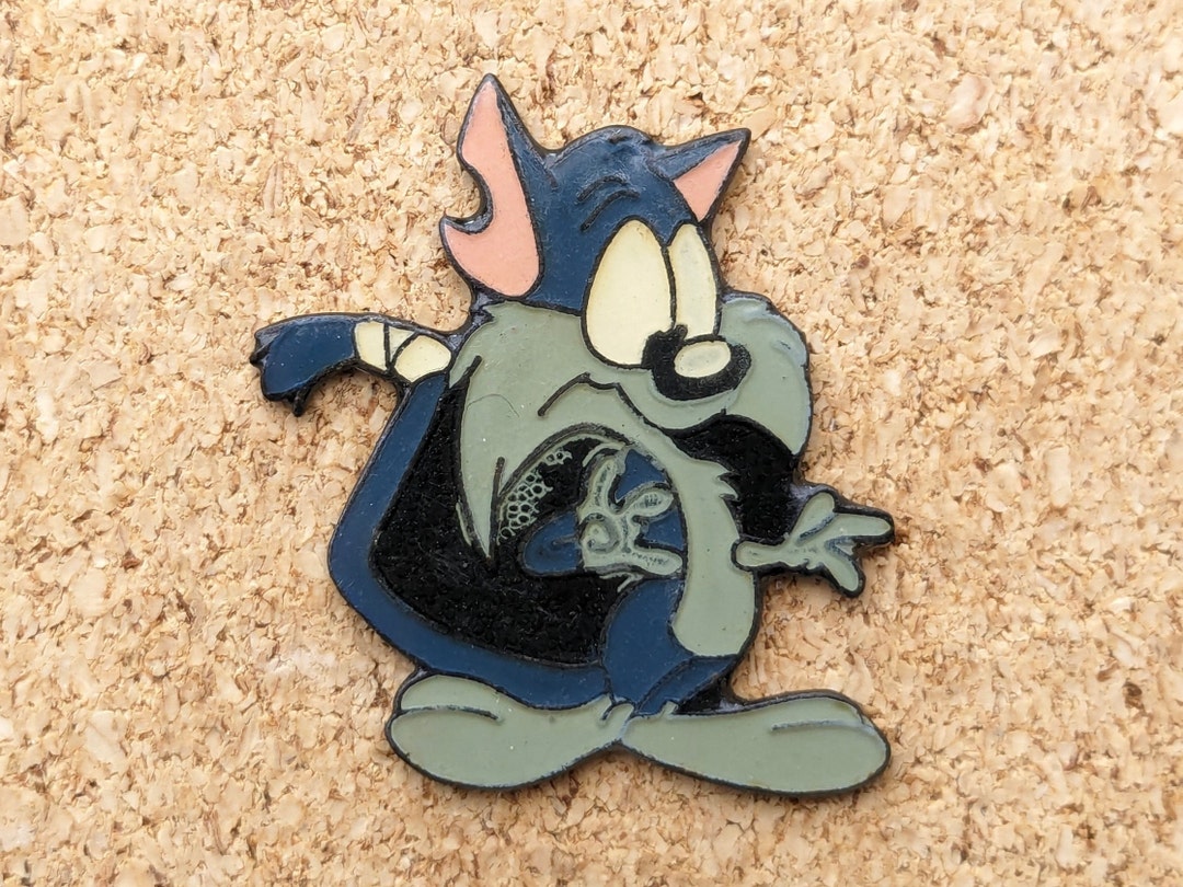 Vintage Tiny Toon Adventures Furrball the Cat Enamel Pin - Etsy