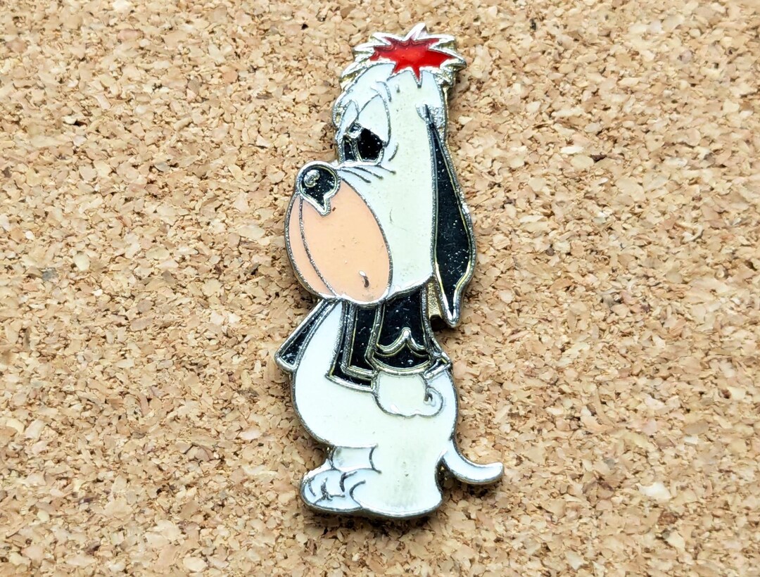 Vintage Tex Avery's Droopy Dog Enamel Pin - Etsy