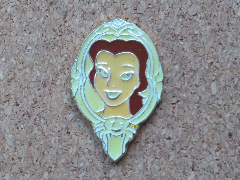 Vintage Disney Beauty and the Beast Pins: Belle Chip Mrs. | Etsy