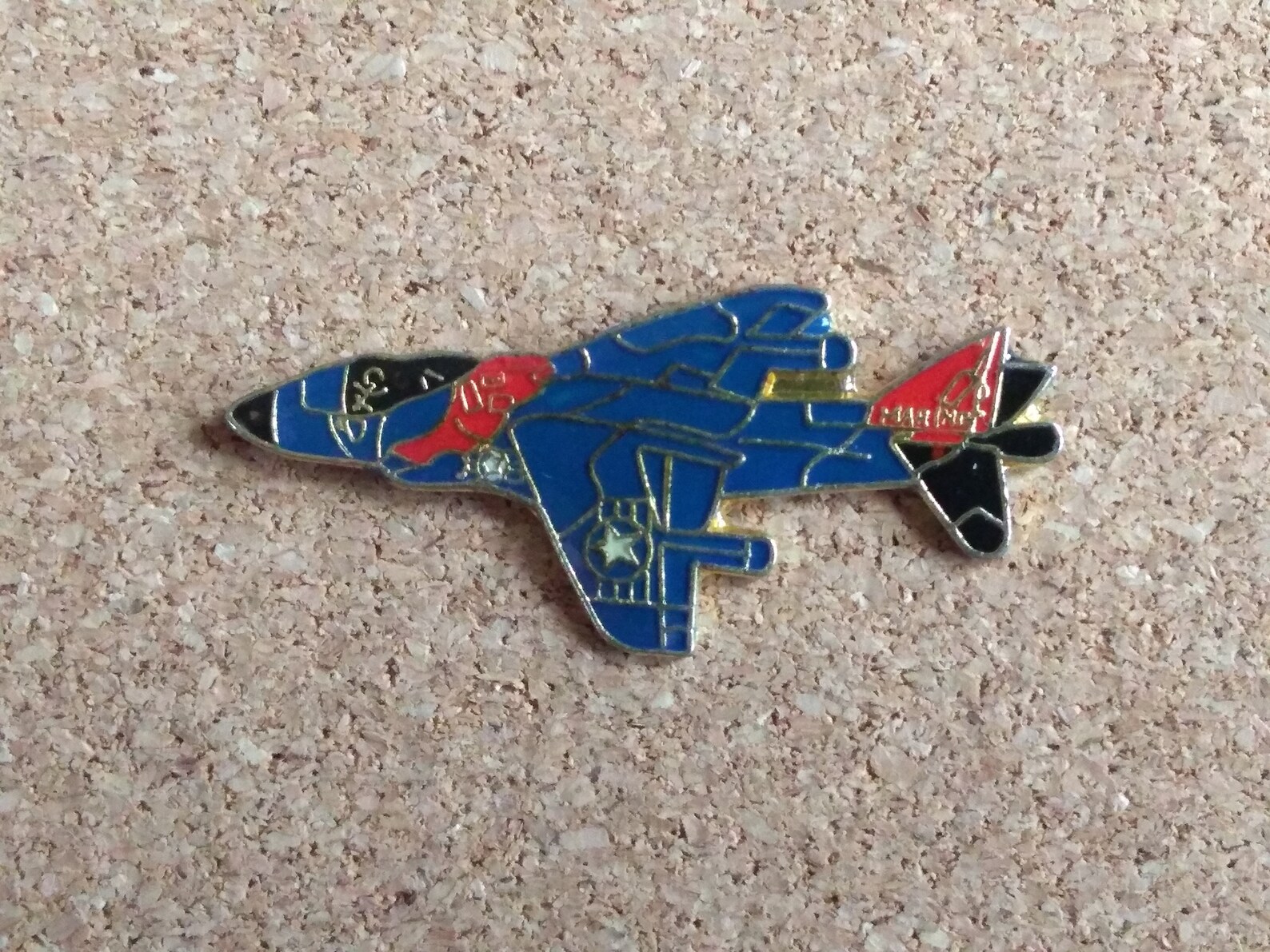 Vintage Airplane Pins: Navy Jet Green Bomber Plane Camo - Etsy
