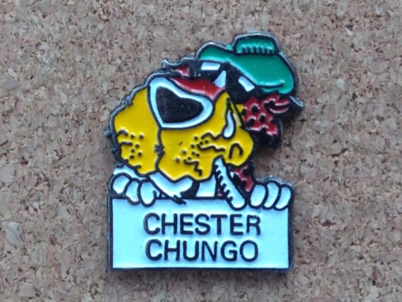 Vintage Chester Cheetah Cheetos pins: Actor, tired, s… - Gem