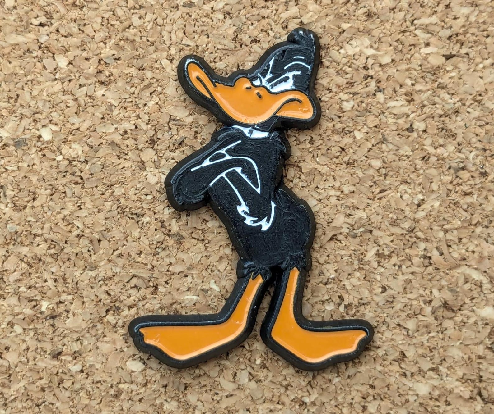 Vintage Looney Tunes Daffy Duck Enamel Pin - Etsy