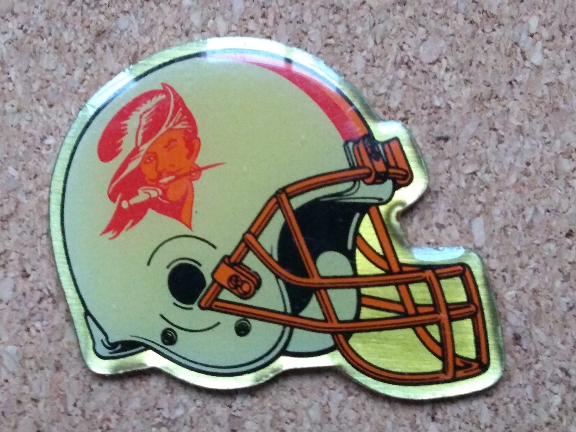Vintage NFL (NFC East & South) Football Helmet Enamel Pins: Dallas ...