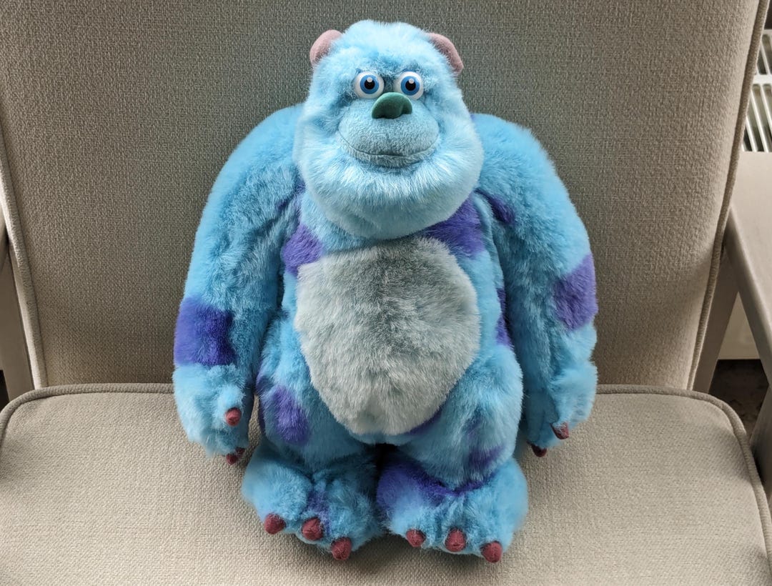 Vintage Monsters, Inc. Plushie: Large Sulley Stuffed Animal - Etsy