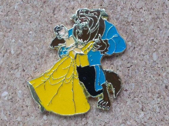 Vintage Disney Beauty and the Beast pins: Belle in dr… - Gem