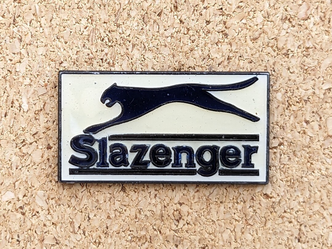 Vintage Slazenger Logo Enamel Pin - Etsy UK
