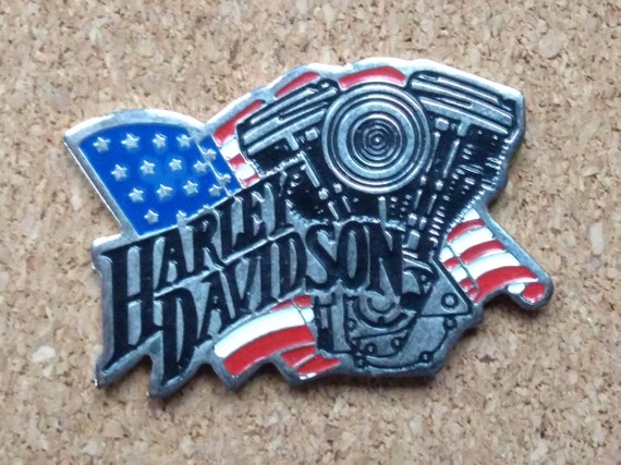 Vintage Harley-Davidson pins: Screamin' Eagle, Pride … - Gem