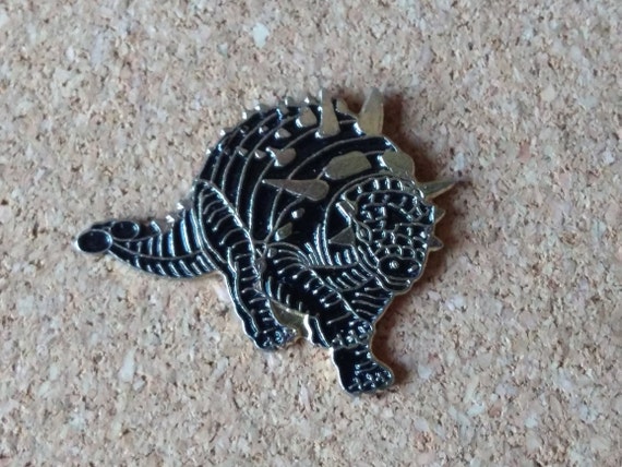 Vintage Dinosaur pins: T-Rex, Triceratops, Ankylosaur… - Gem
