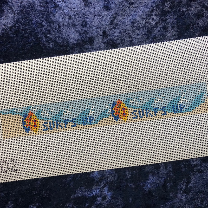 Beach Needlepoint - Etsy