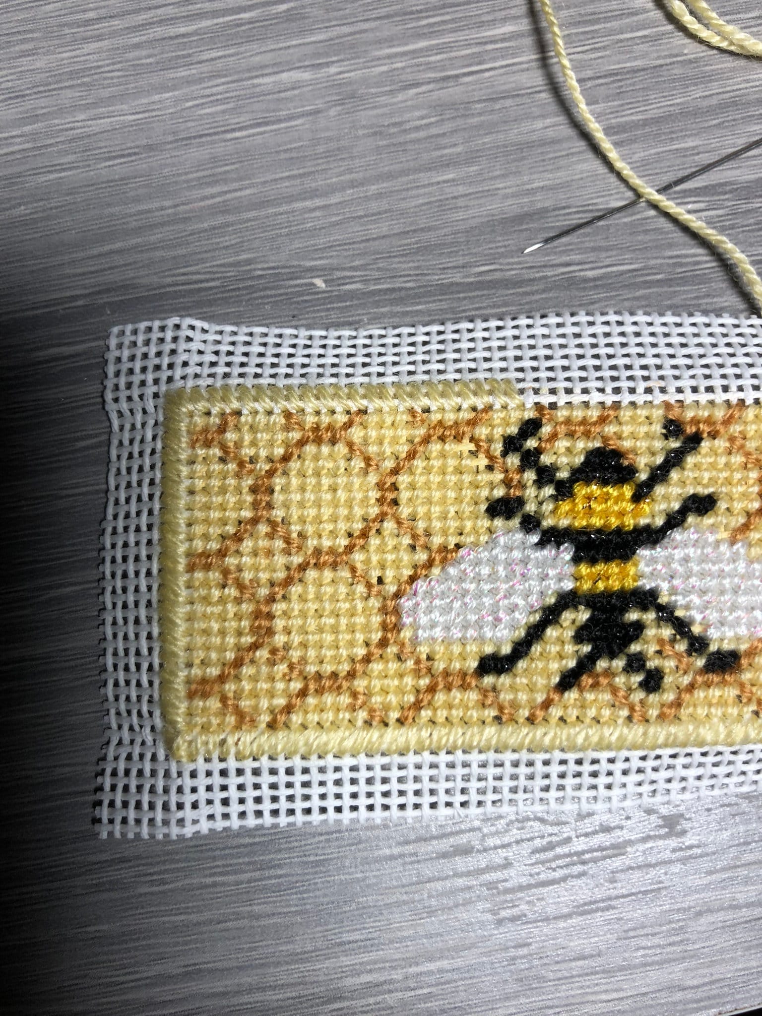 Hand Painted Needlepoint Flashy Colors Cuff Bracelet, or Choose No ...