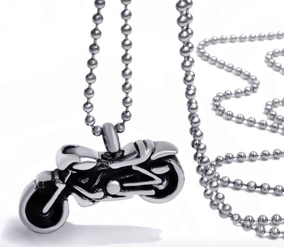 Cool Motorcycle Cremation Urn Necklace, Keepsake, Memorial, Locket ...