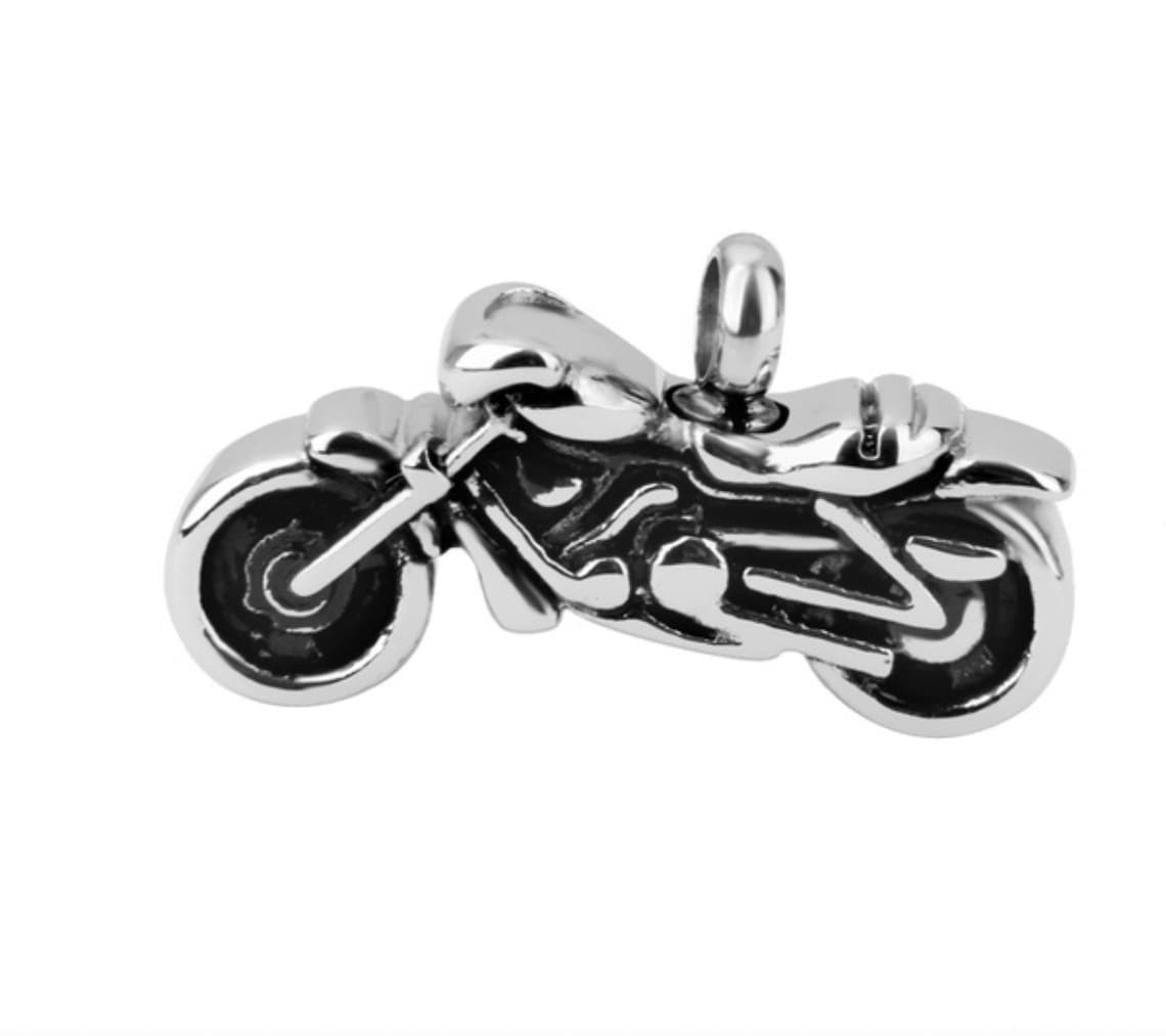 Cool Motorcycle Cremation Urn Necklace Keepsake Memorial - Etsy
