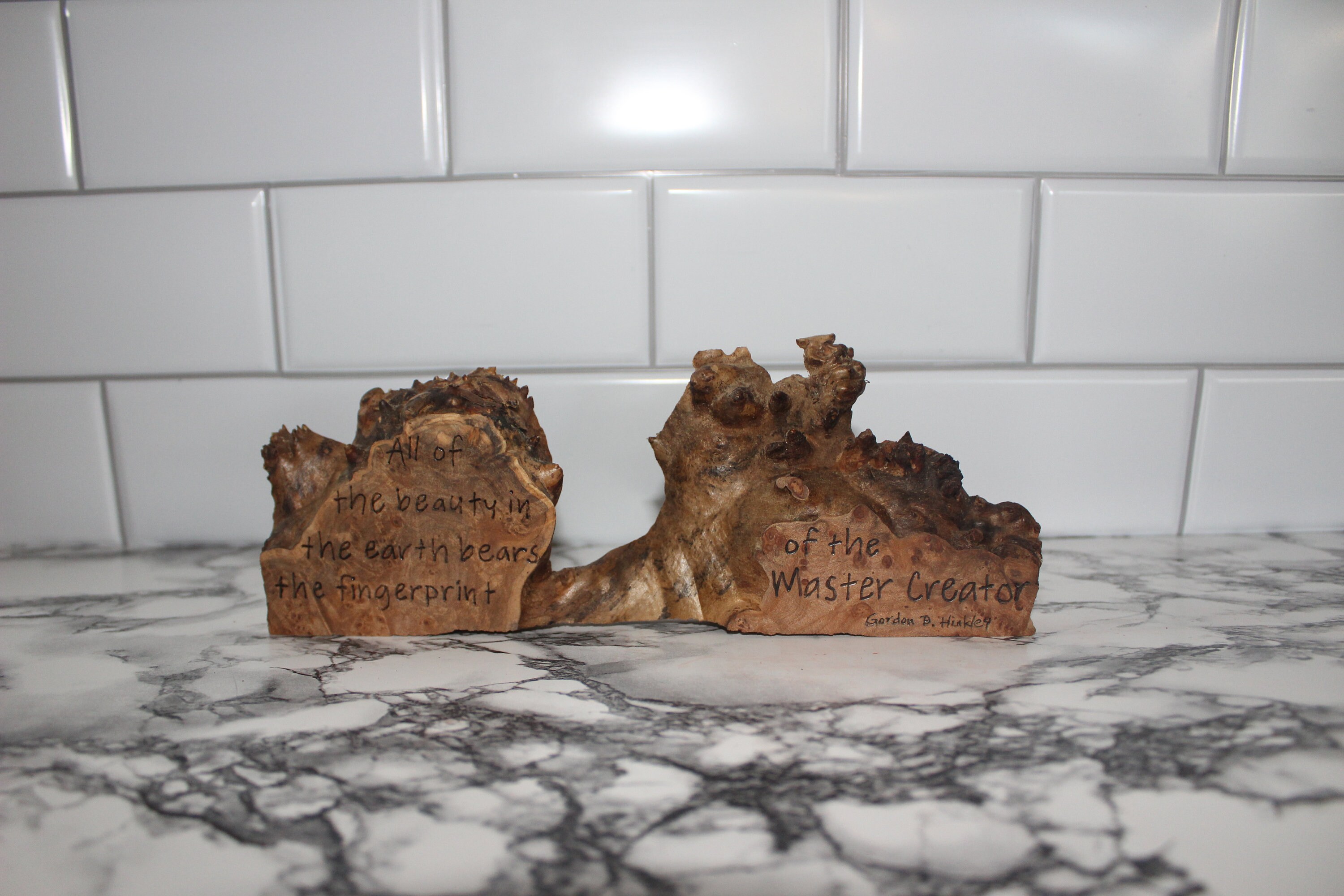 Live Edge Wall Art | LDS Quote Sign | Home Decor | Live Edge Wood Art ...