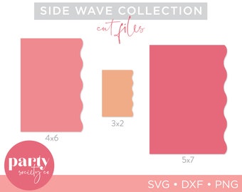Wave SVG | Wave Invite Cut File | Wave Invitation Cut File | Wave ...