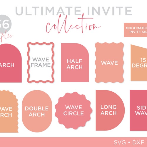 Arch SVG Arch Shape Svg Arch PNG Invitation Template - Etsy