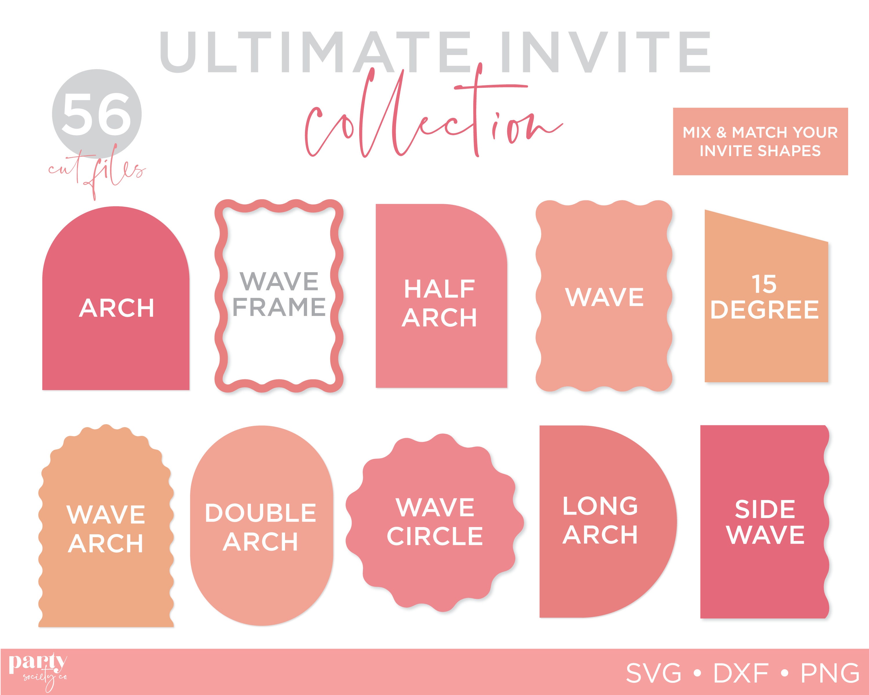 Arch SVG Arch Shape Svg Arch PNG Invitation Template - Etsy Australia
