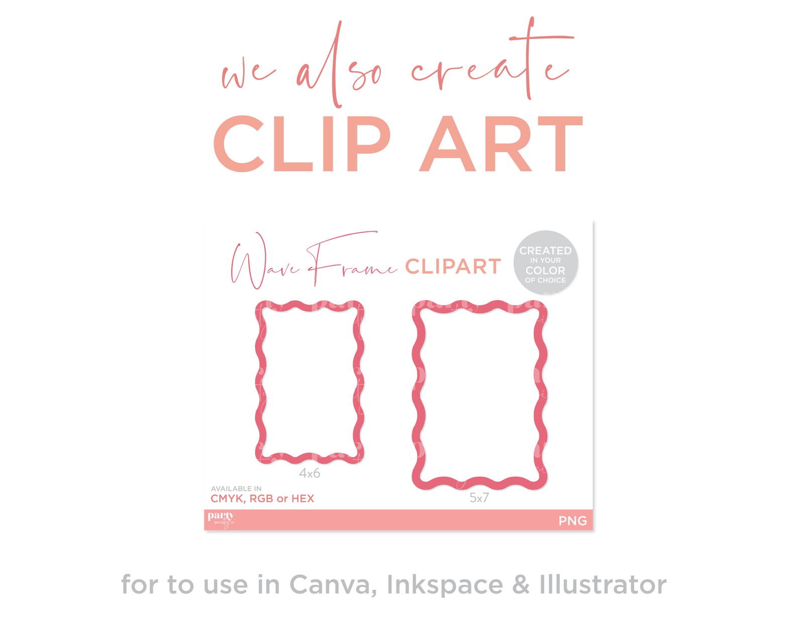 Side Wave Invite Cut File Side Wave Invitation Cut File Side Wave ...