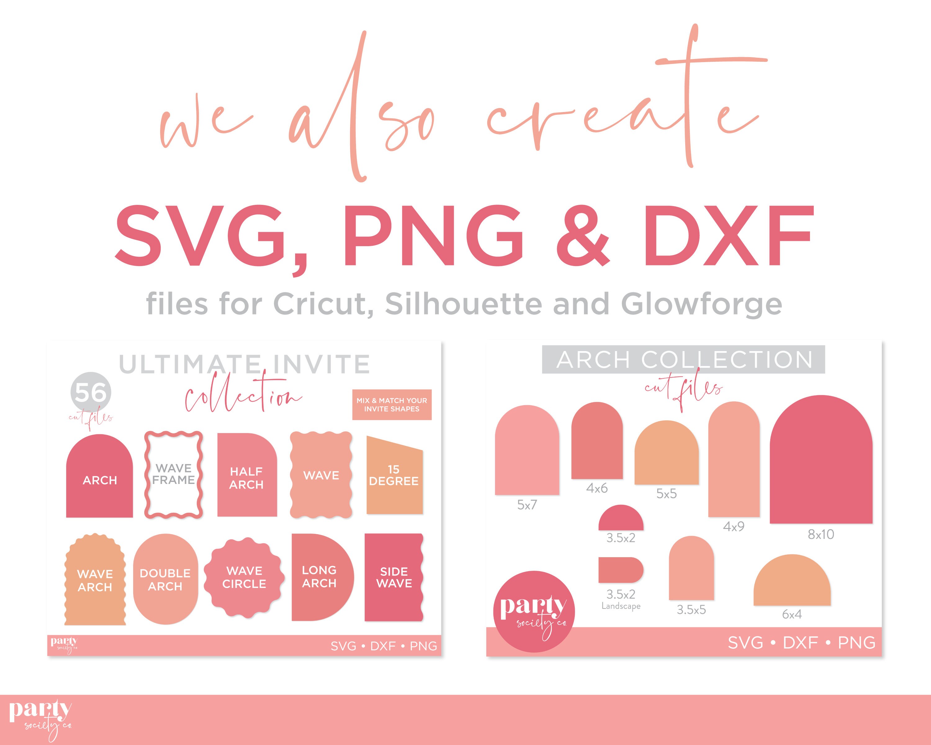 Wave Frame Shape | Wavy Clipart | Wave Frame PNG | Wave Wedding Invite ...