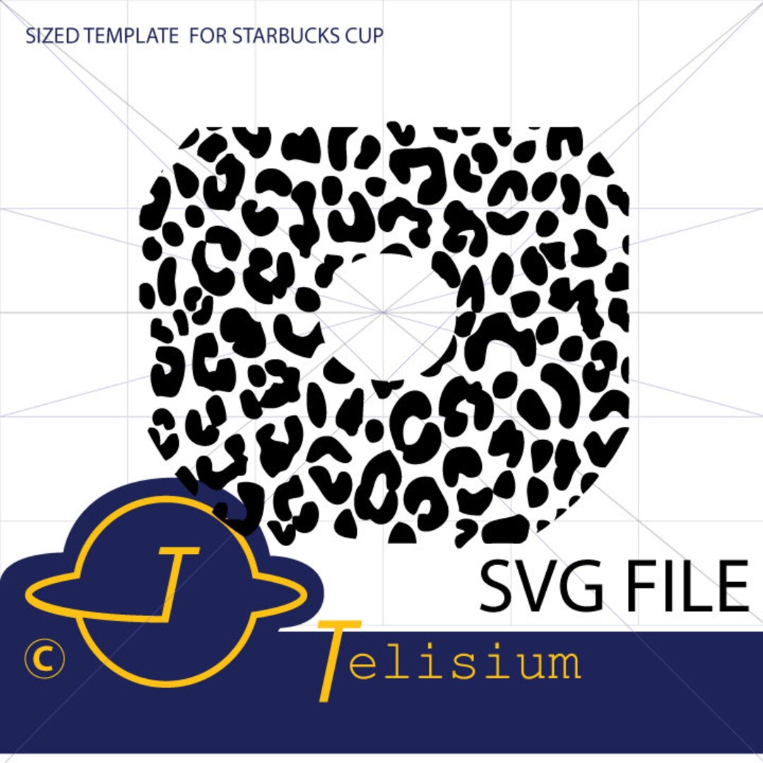 Leopard Print Svg Sized for Easy Fit in Professional Grade - Etsy