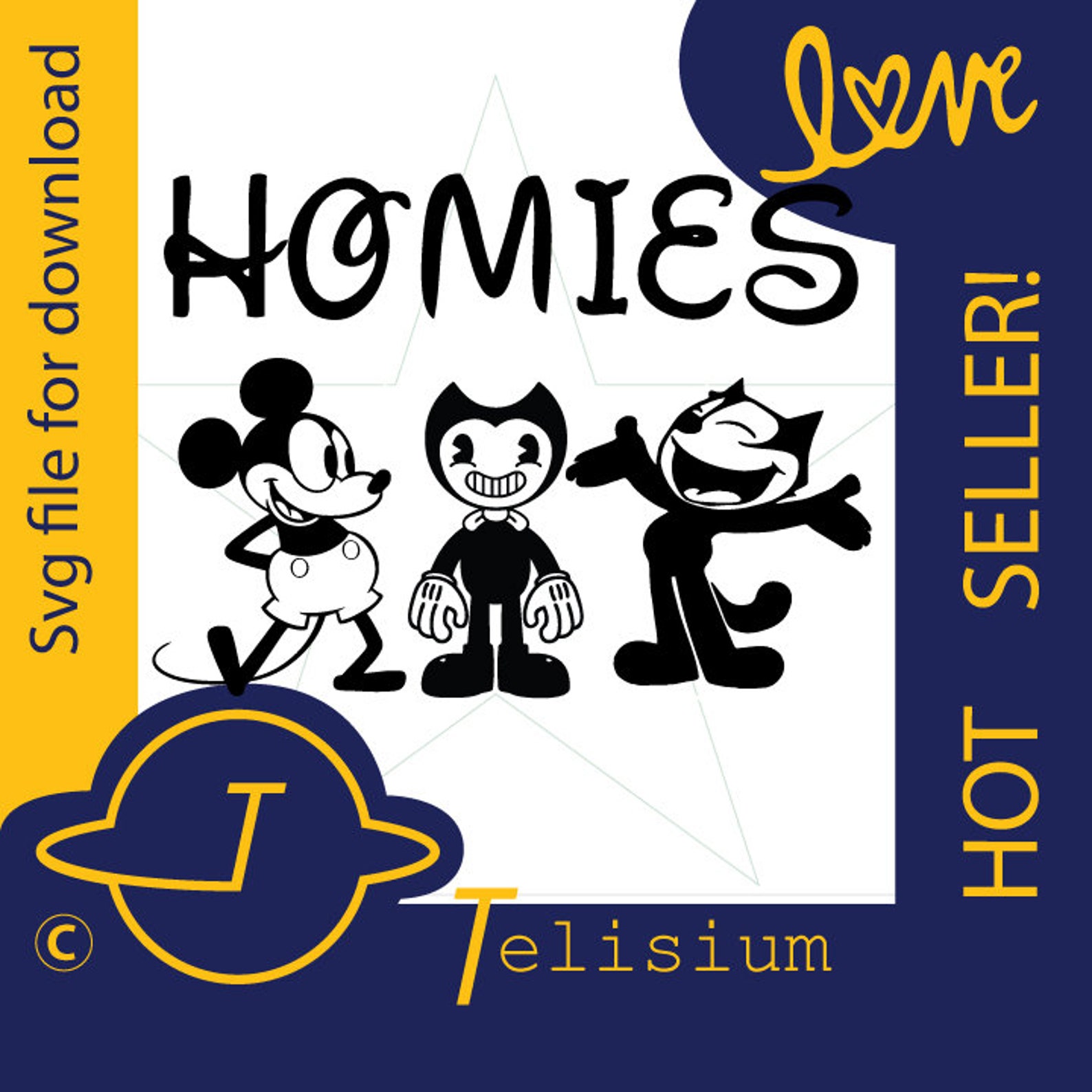 Cartoon Homies Svg! This is an Awesome Print File! Hot Selling Svg for ...