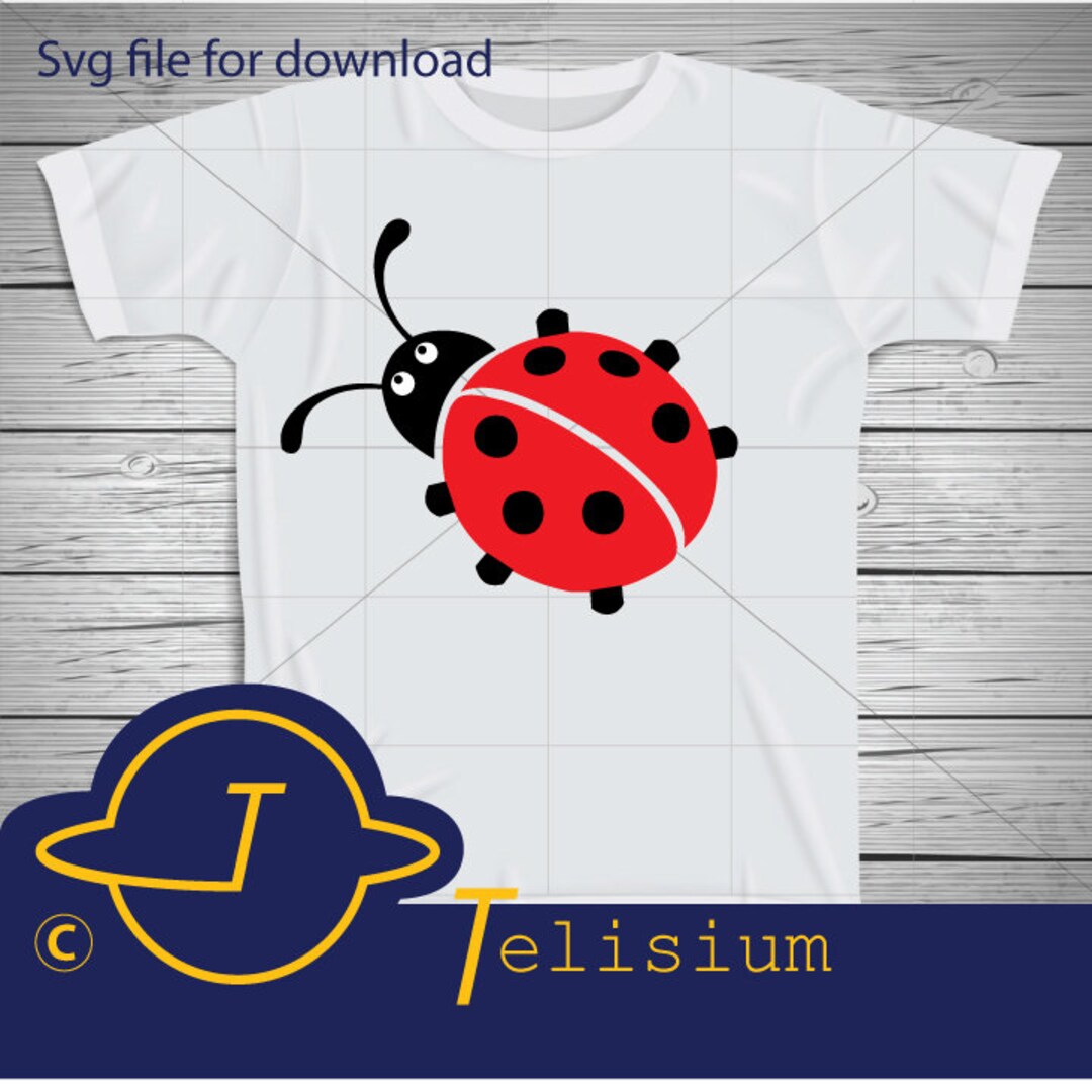 Cute Lady Bug Svg Cut File, Cricut, Silhouette Brother Ect... Design ...