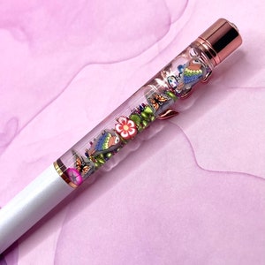 Parrot Float Pen / Macaw Float Pen / Custom Pen / Glitter Pen / Cute ...