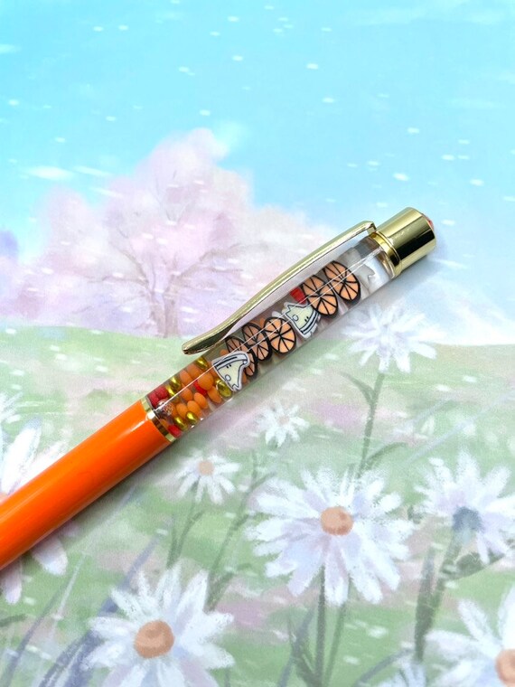 Basketball Float Pen / Custom Handmade Pen / Cute Float Pen / - Etsy