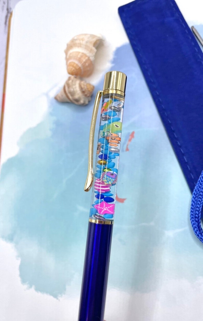 Aquarium Float Pen / Tropical Fish Pen / Nautical Themed / - Etsy