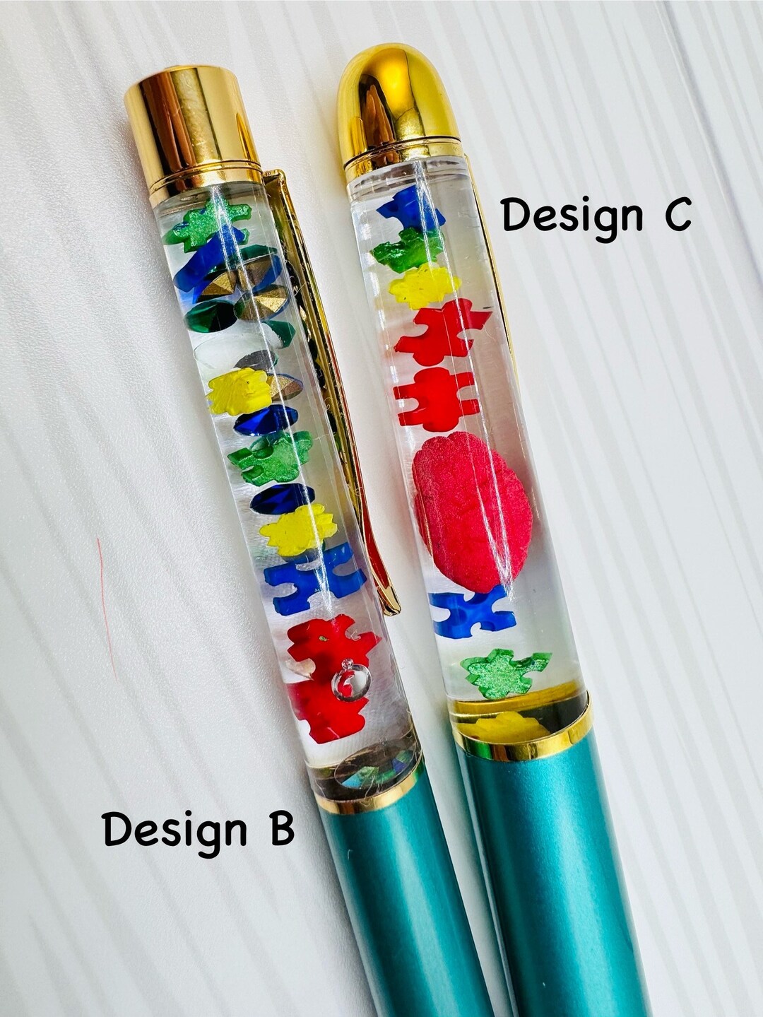 Puzzle Pieces Pen / Neurodiversity Pen / ADHD / Neurodivergent / Custom ...