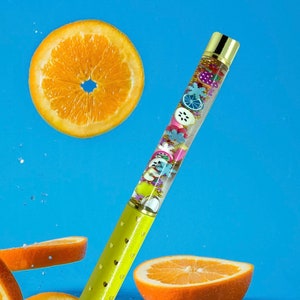Farmers Market Float Pen / Fruit Pen / Custom Handmade Pen / Cute Pen ...