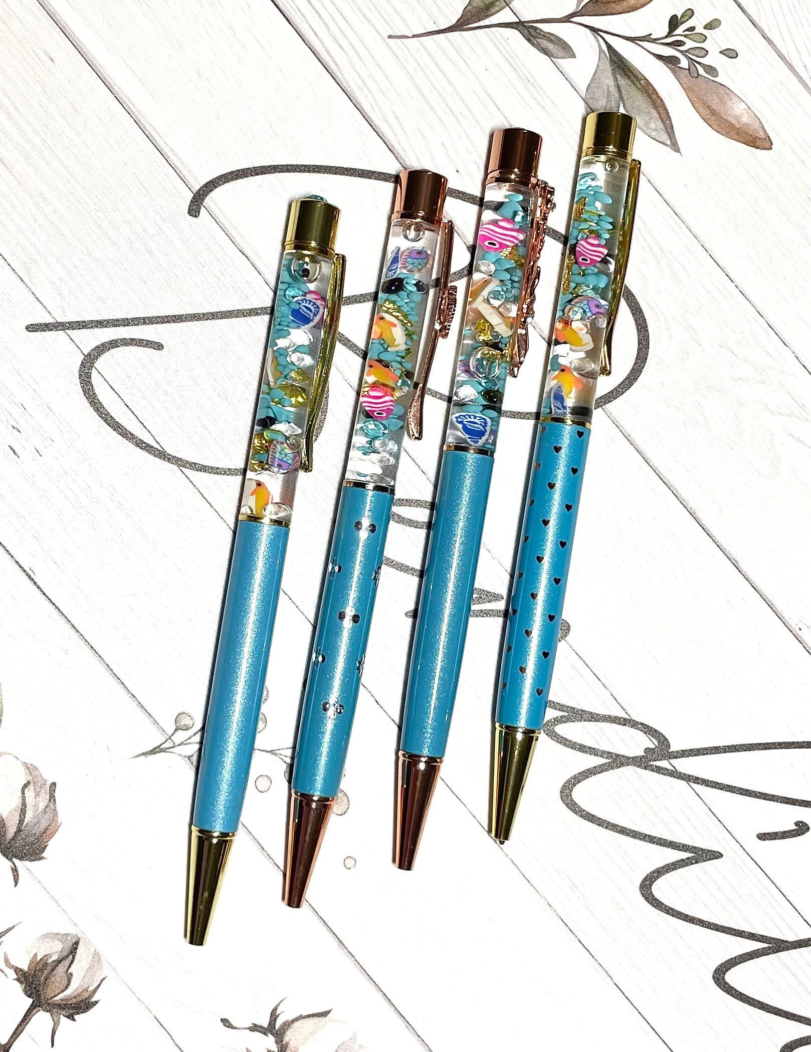 Aquarium Fish Float Pen / Fish Pen / Nautical Pen / Custom - Etsy