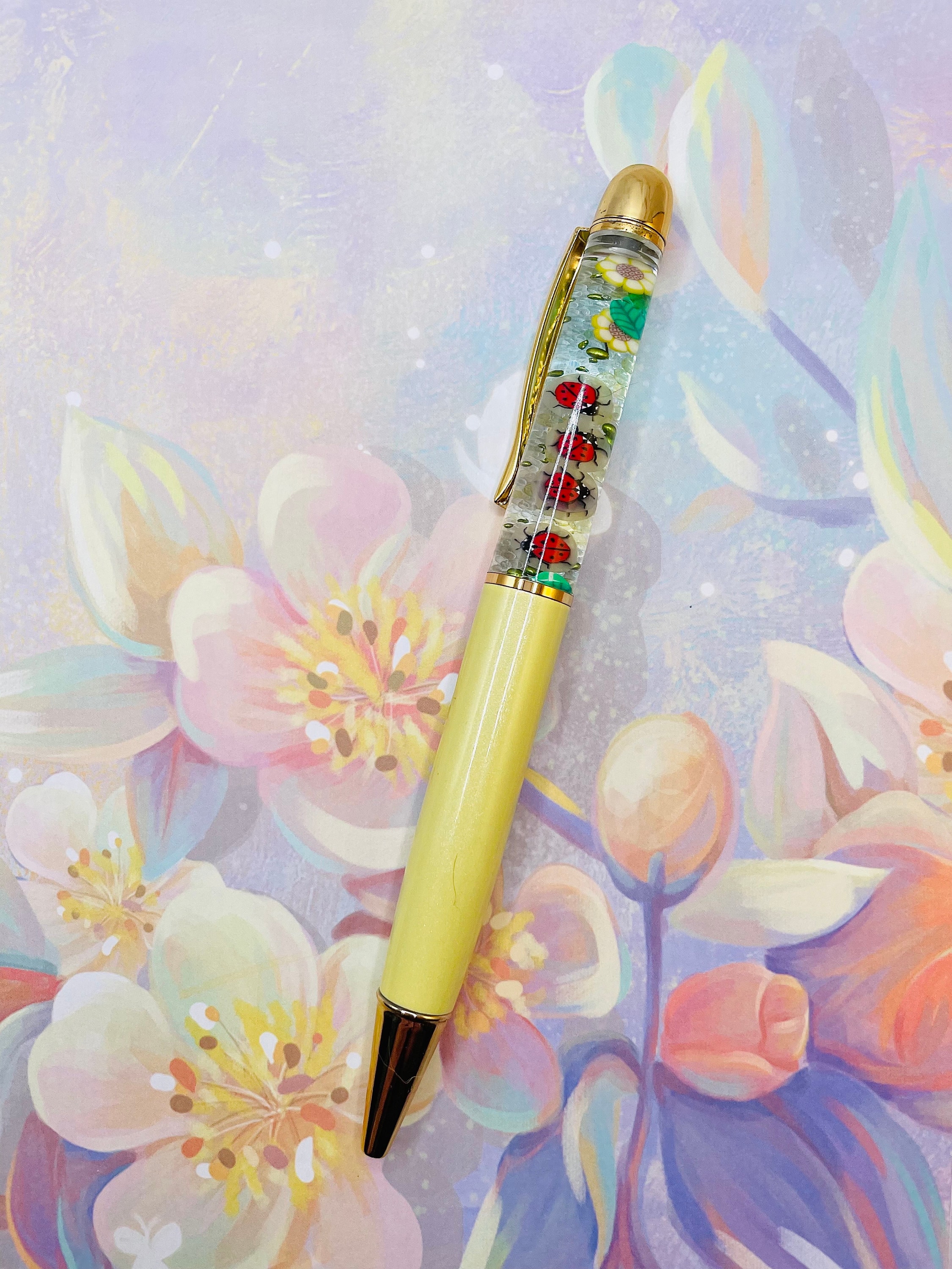 Ladybug Float Pen / Ladybird / Cute Pens / Custom Pens / Gift - Etsy