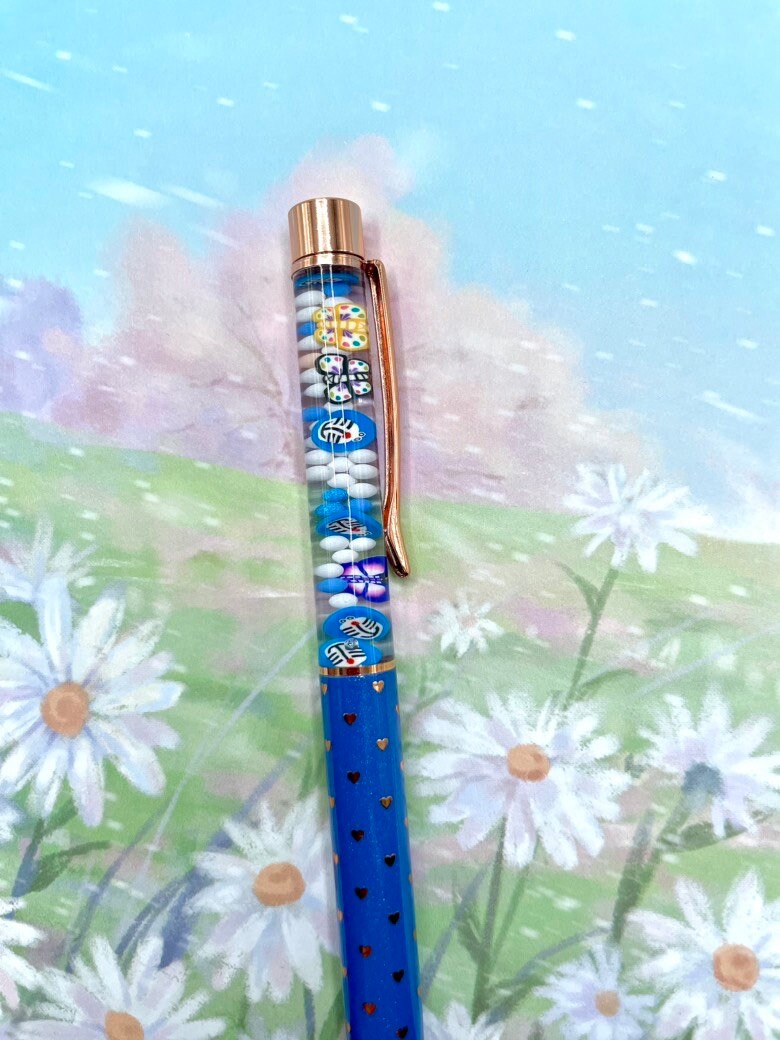 Japanese Anime Cat Float Pen / Custom Handmade / Cute Kawaii - Etsy