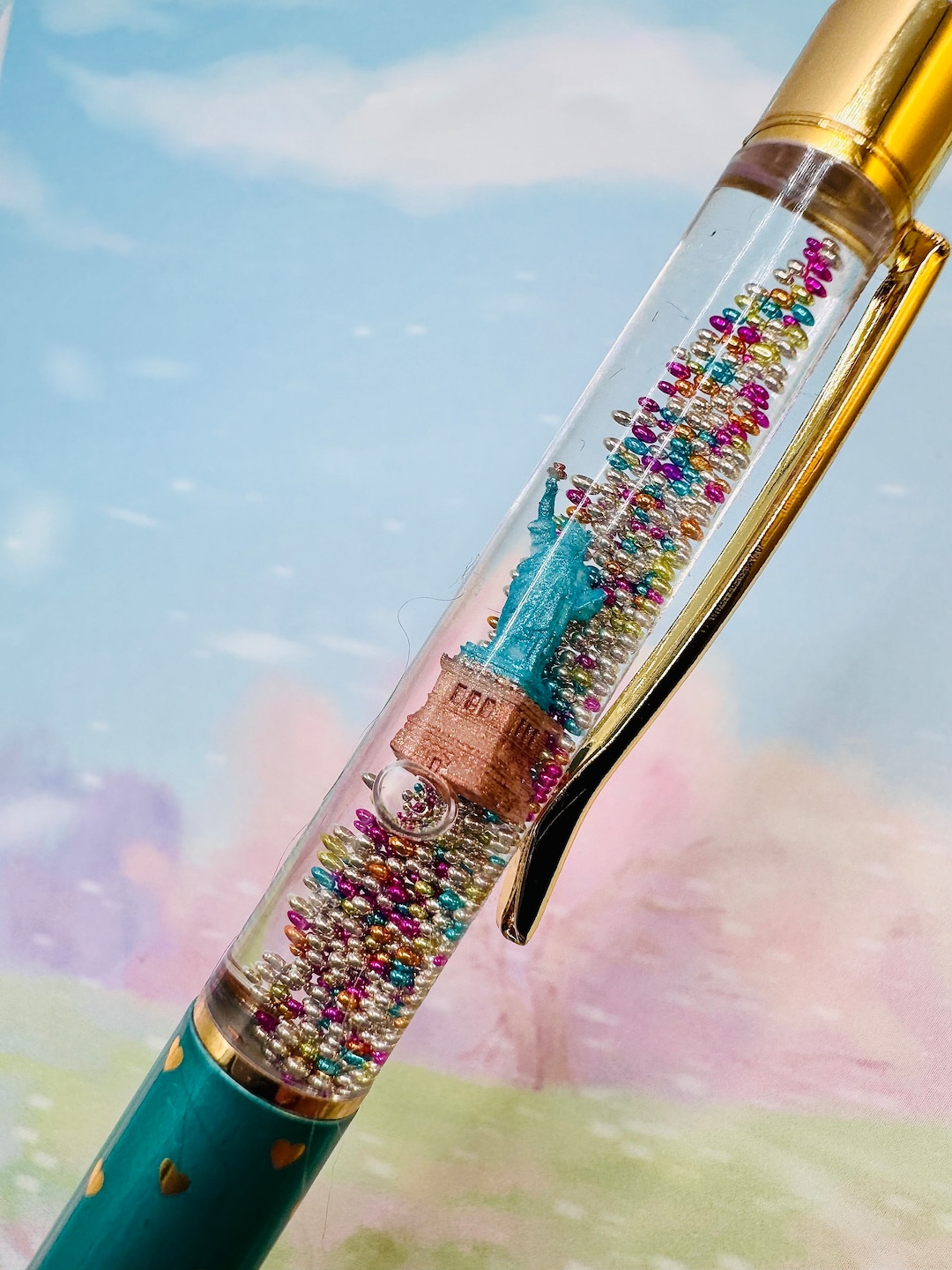 New York New York Pen / Statue of Liberty / Miniature 3D / Diorama ...