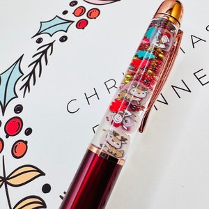 Christmas Snowman and Reindeer Pen / Rudolf / Cute Christmas Gifts ...