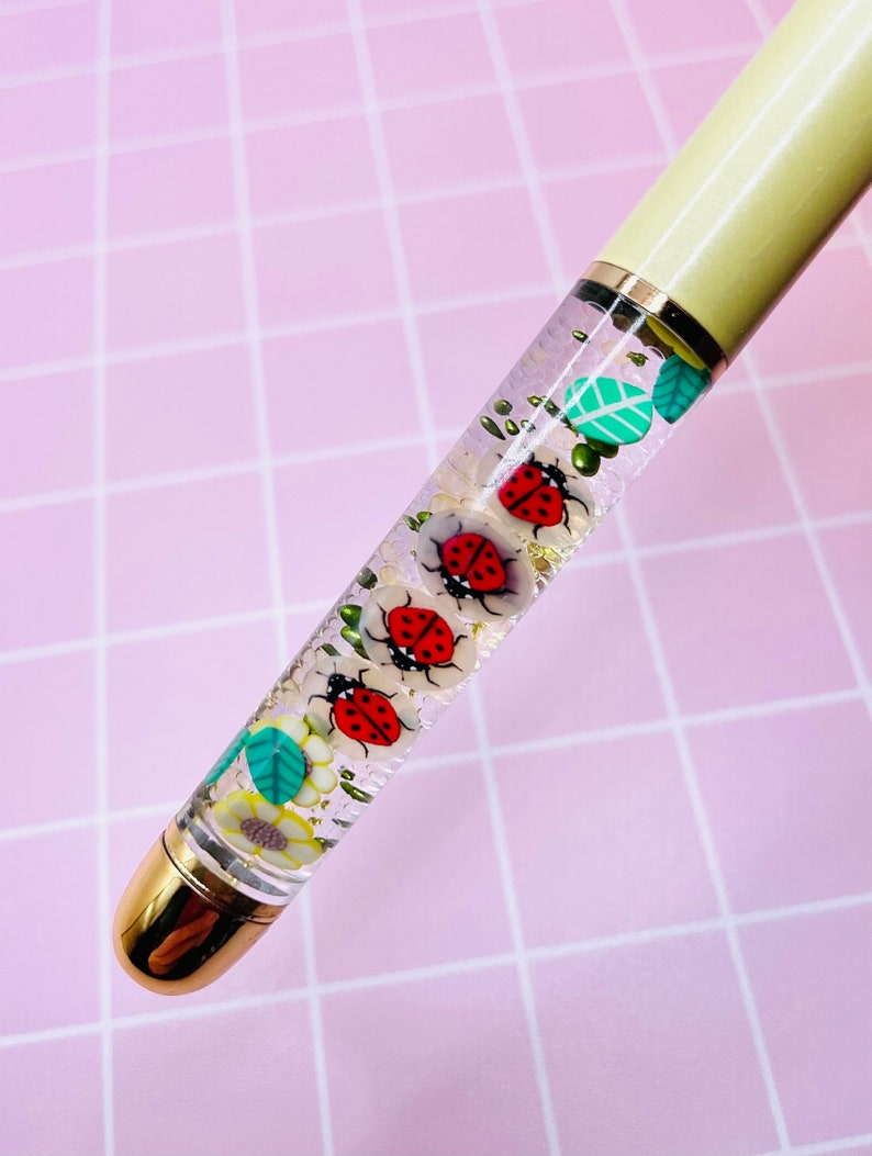 Ladybug Float Pen / Ladybird / Cute Pens / Custom Pens / Gift - Etsy