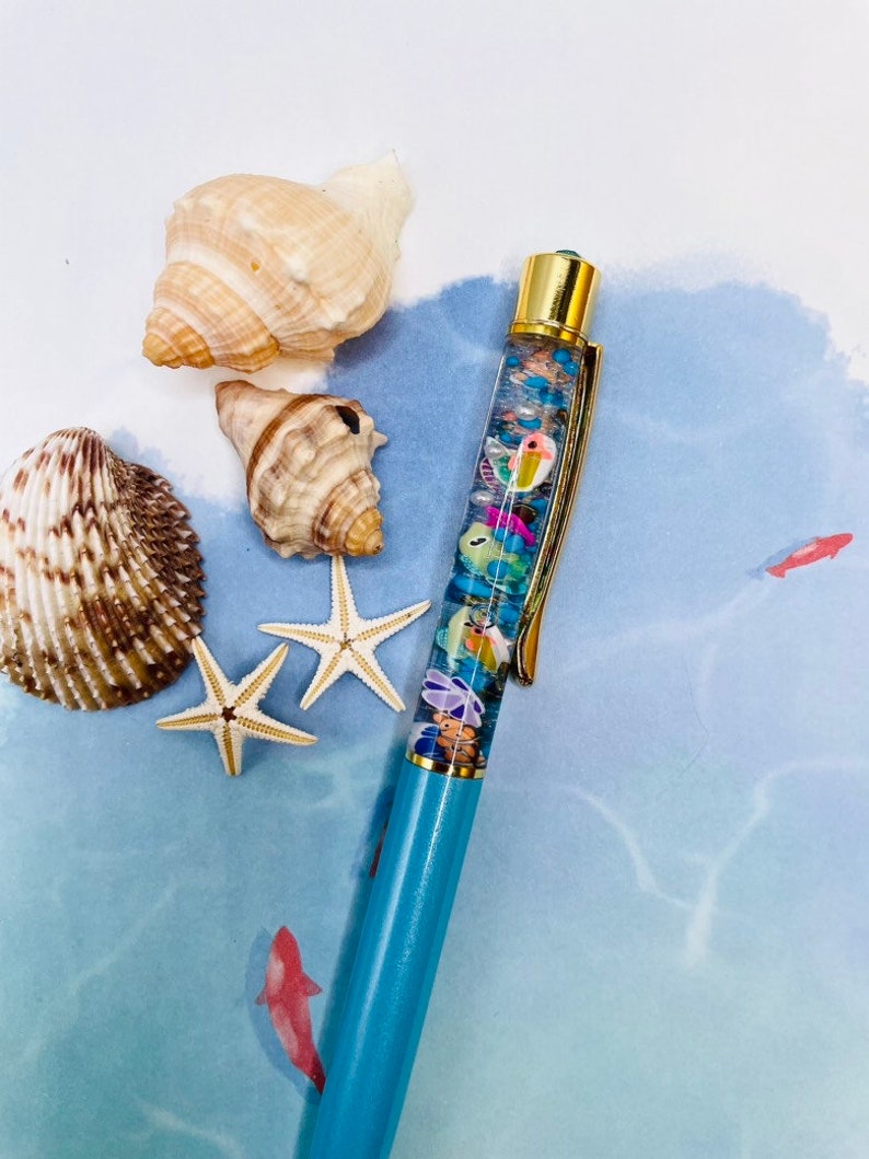 Aquarium Float Pen / Tropical Fish Pen / Nautical Themed / - Etsy