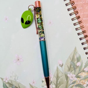 Aliens Pen / Alien Gift / Spaceship / Cute Pens / Float Pens / Gift for ...