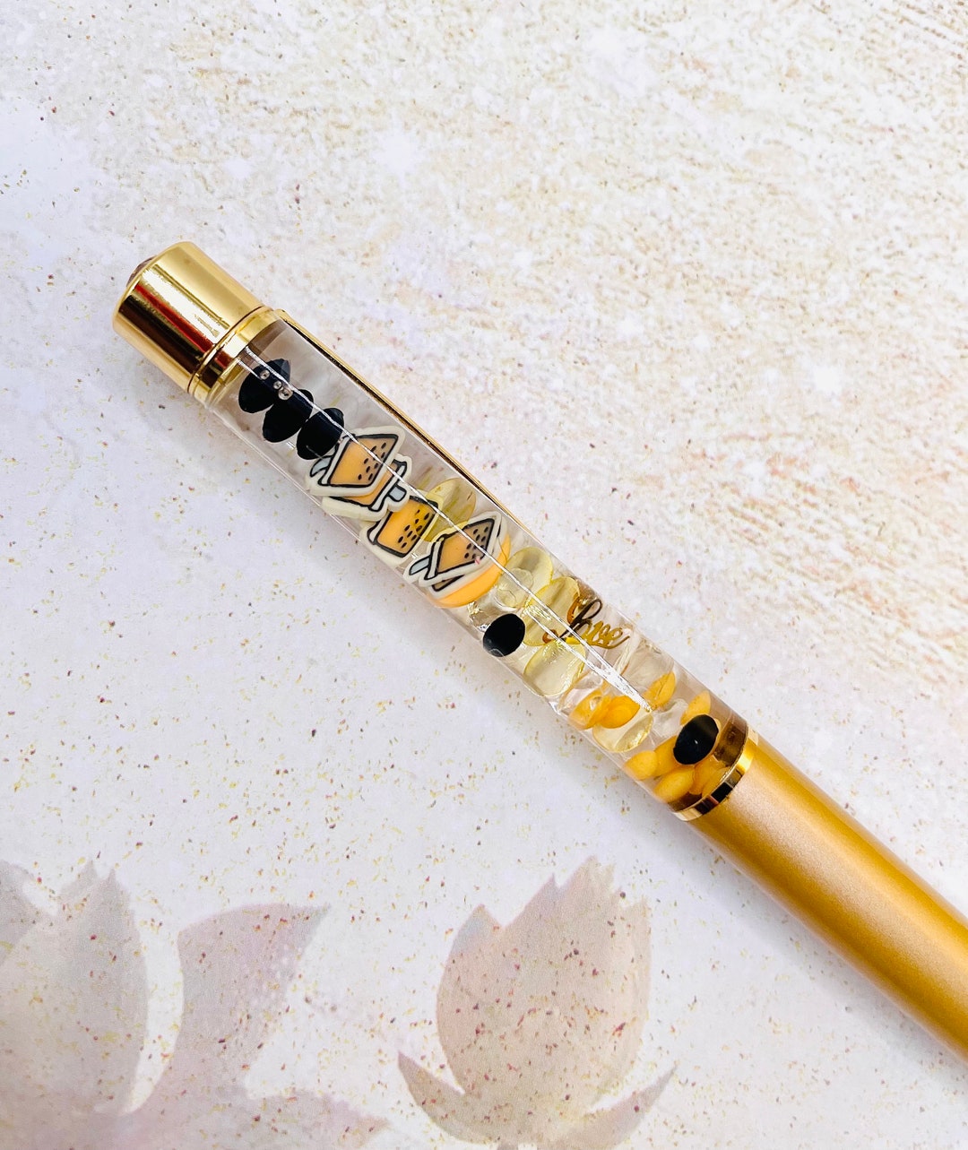 Boba Float Pen / Milk Tea / Bubble Tea / Cute Pens / Float Pens / Gift ...