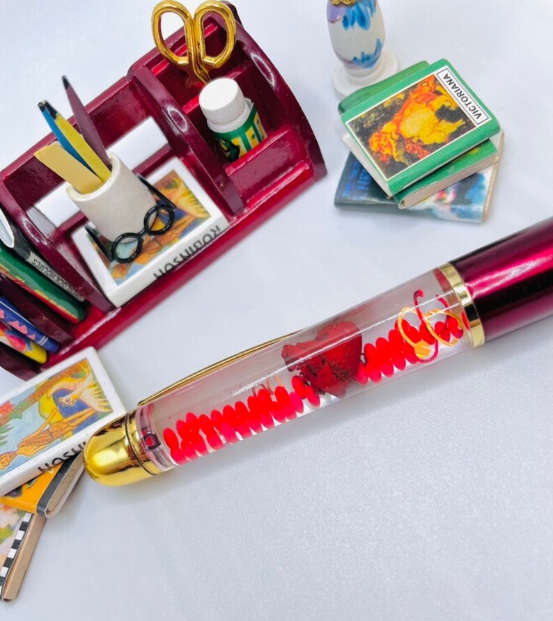 Human Heart Float Pen / Custom Pen / Cute Pen / Best Gift for - Etsy
