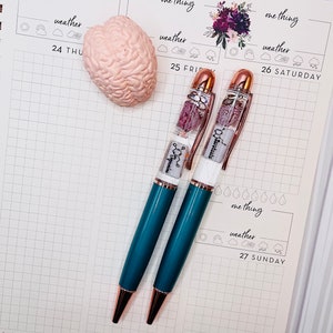 Serotonin Brain Float Pens / Dopamine / ADHD / Neurodivergent / Custom ...
