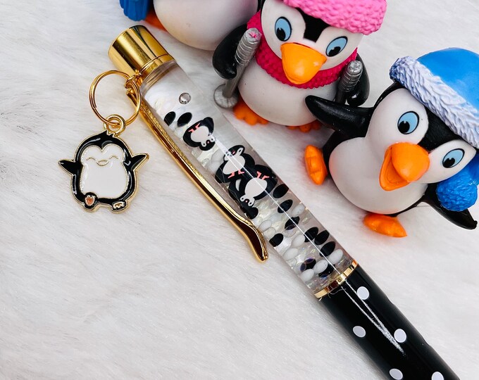 Penguin Gift Pen / Kawaii Penguin / Baby Penguin / Cute Pens / Float ...
