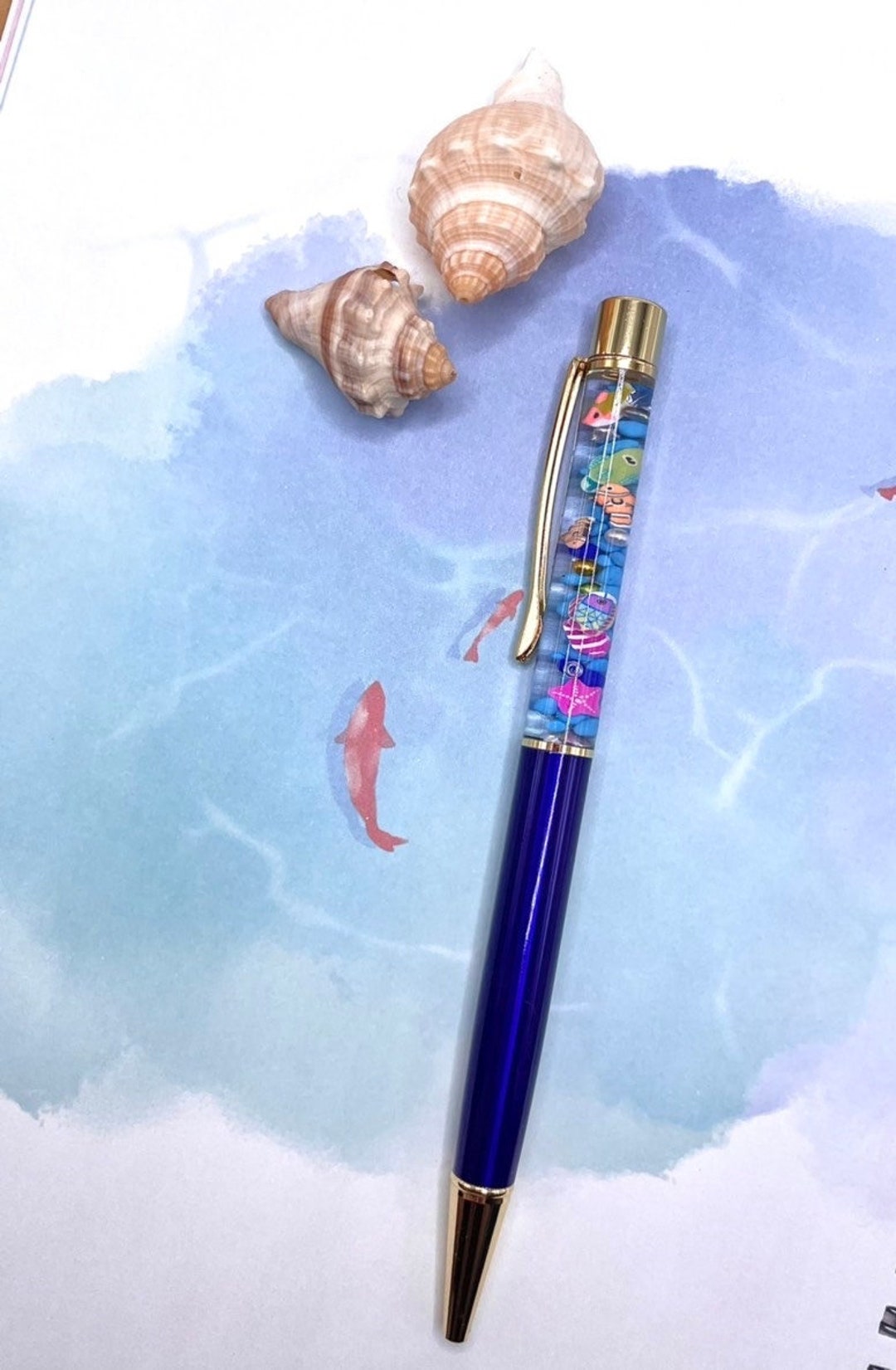 Aquarium Float Pen / Tropical Fish Pen / Nautical Themed / Cute Float ...