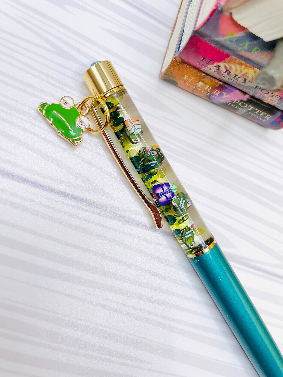 Toad Float Pen / Cute Pens / Custom Pens / Gift for Her / Gift for Him ...