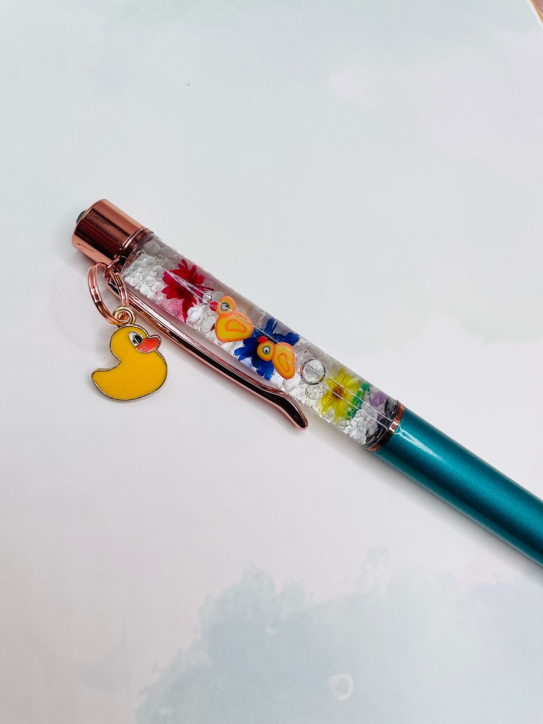 Bubbles Pen / Bubblebloom / Floral Beach / Rubber Duck / Cute Pens ...