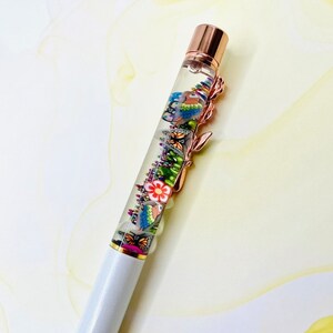 Parrot Float Pen / Macaw Float Pen / Custom Pen / Glitter Pen / Cute ...